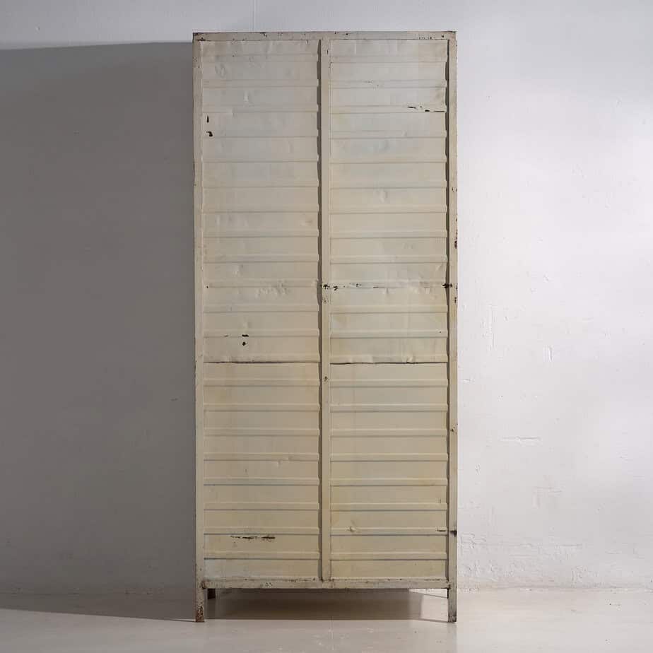 Vintage metal cabinet | Metal closet | AMARU ANTIQUES